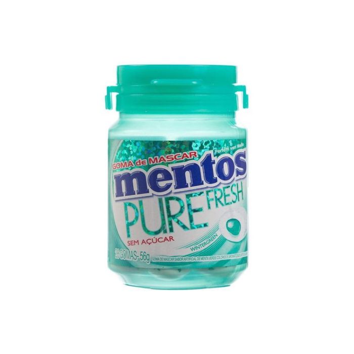 Chiclete Mentos Pure Fresh – Winter Green – On Boat